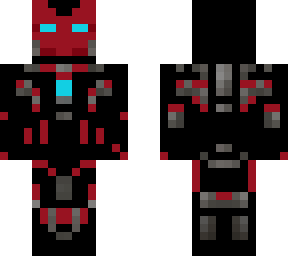 red black armor | Minecraft Skins