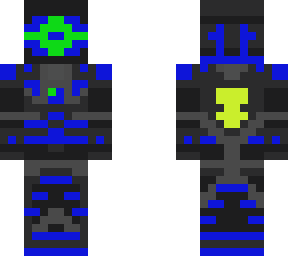 Nano Tech Neutron | Minecraft Skin