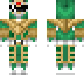 green power ranger | Minecraft Skins