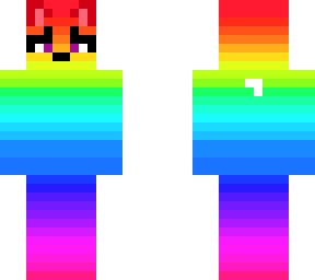 rainbow cat | Minecraft Skin