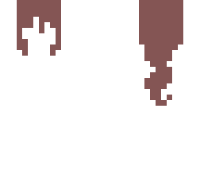 brown ponytail base ;; unshaded | Minecraft Skin