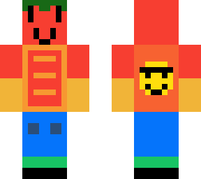 cool tomato man | Minecraft Skin