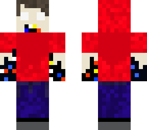 corruption red | Minecraft Skin
