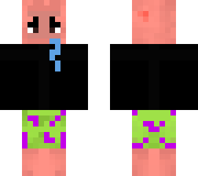 Emo patrick | Minecraft Skin