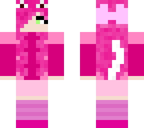 pink cat girl | Minecraft Skins