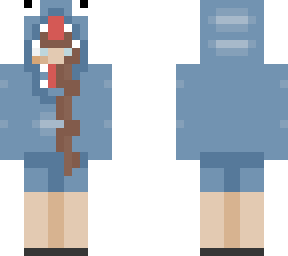 Shark Girl Minecraft Skins