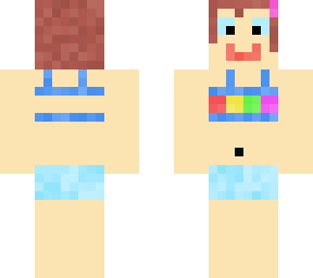 Beach Girl Minecraft Skins