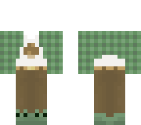 Cottagecore skin template | Minecraft Skin