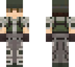 EDF6 Fencer | Minecraft Skin