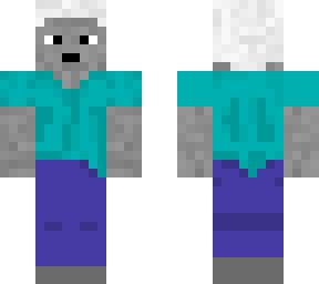 grey steve | Minecraft Skins