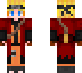 naruto sanin mode | Minecraft Skin