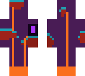 Nether pixel art | Minecraft Skin