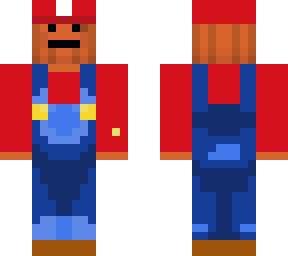 Spooky Boi Plumber | Minecraft Skin