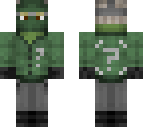 the Riddler of The Batman 2022 | Minecraft Skin