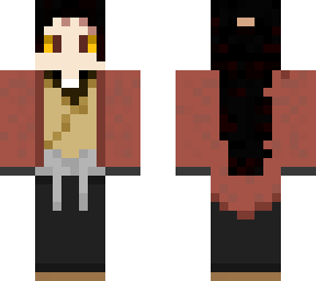 demon yoriichi | Minecraft Skin