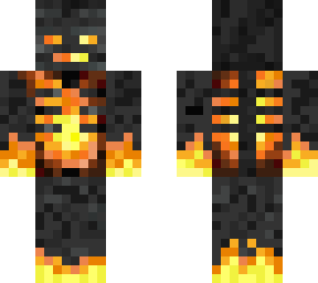 embers and infantry (fire spitter) series | Minecraft Skin