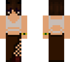 Long skirt and top | Minecraft Skin