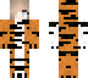 tiger girl | Minecraft Skins