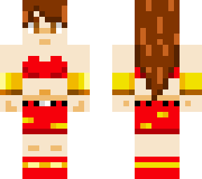 Blaze Fielding -streets of rage 2- | Minecraft Skin