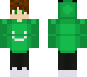 Dream without his mask | Minecraft Skin