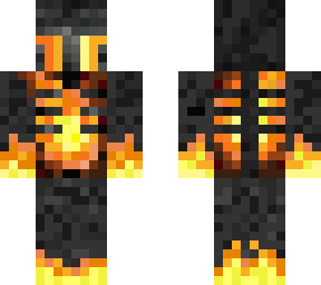 Fire Knight Minecraft Skins