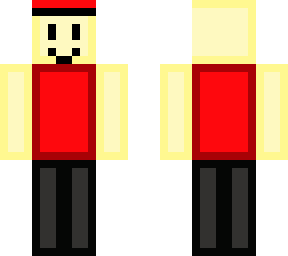 Red Cashier | Minecraft Skin