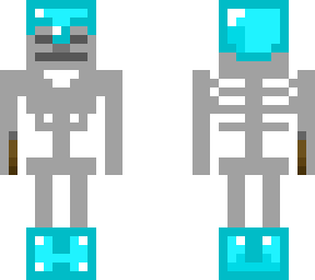 Diamond Armour Skeleton Minecraft Skins