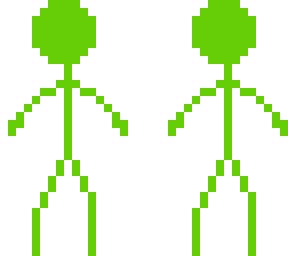 Alan Becker Stickman (GREEN) | Minecraft Skin