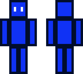 Bibhu official blue and black classic skin | Minecraft Skin