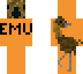 Emu Minecraft Skins