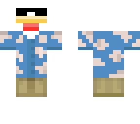skeleton chicken | Minecraft Skin