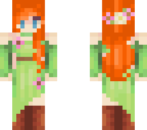 Forest Girl Minecraft Skins
