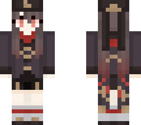 hu tao genshin impact genshinimpact hutao | Minecraft Skins