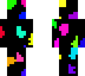 paint splats | Minecraft Skin