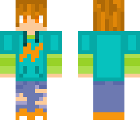 Recoloured skin - HissY | Minecraft Skin