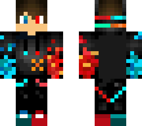 Water vs Fire 2.0 | Minecraft Skin
