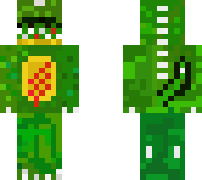 Allosaurus Fragilis green ver 2 | Minecraft Skin