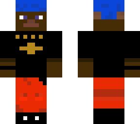 Black Steve | Minecraft Skin