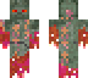 fire steve | Minecraft Skin