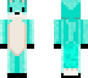 ghost fox | Minecraft Skins