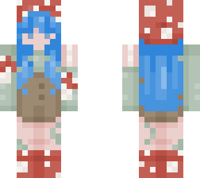miku cottage core outfit | Minecraft Skin