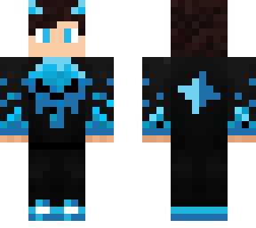 skin falcon blue | Minecraft Skin