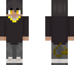 yellow demon boy | Minecraft Skin