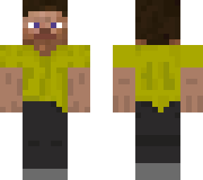 Yellow Steve | Minecraft Skin