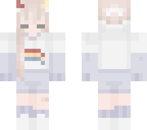 Aesthetic Devil Girl | Minecraft Skin