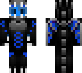 Blue Dragon Minecraft Skins