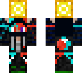 Holding Block Skin | Minecraft Skin