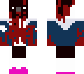 LB sans phase 10 (horrific beauty) | Minecraft Skin