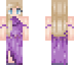 Purple Dress | Minecraft Skin