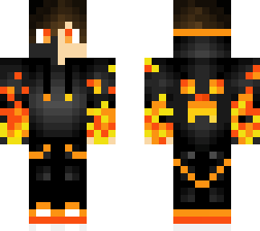 Fire gamer | Minecraft Skin
